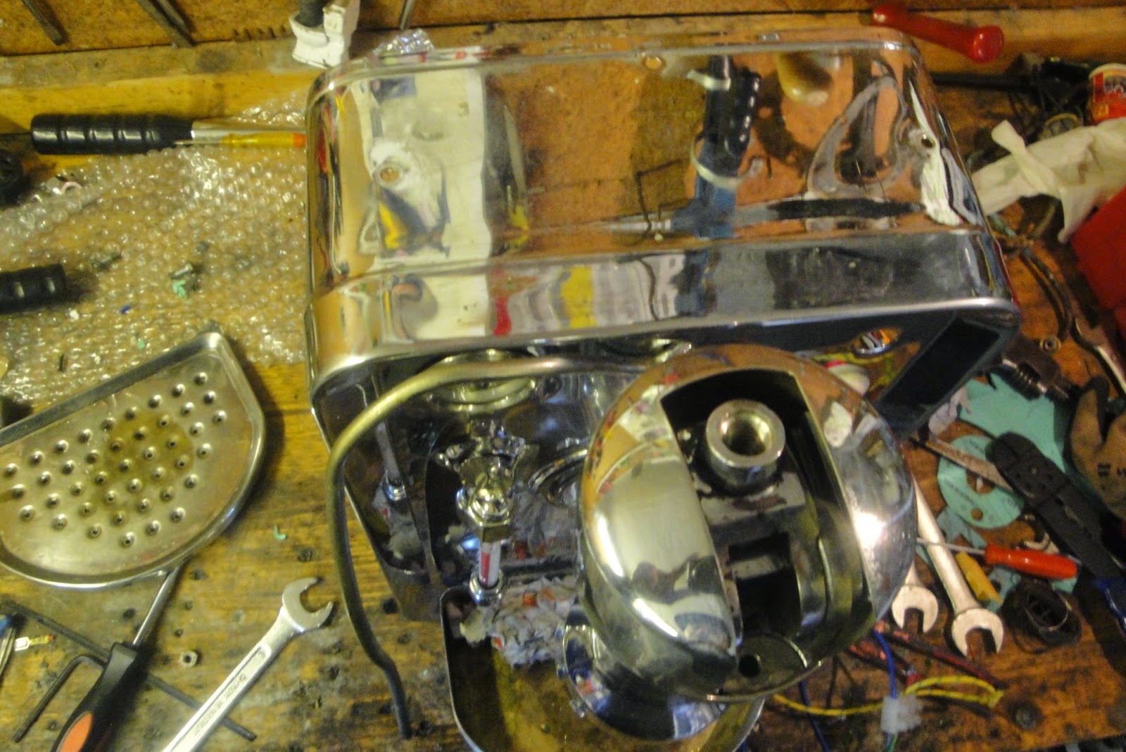 Caffé Maschinen aus allen Zeiten Vintage und Neuzeit: Lever Machine for ...