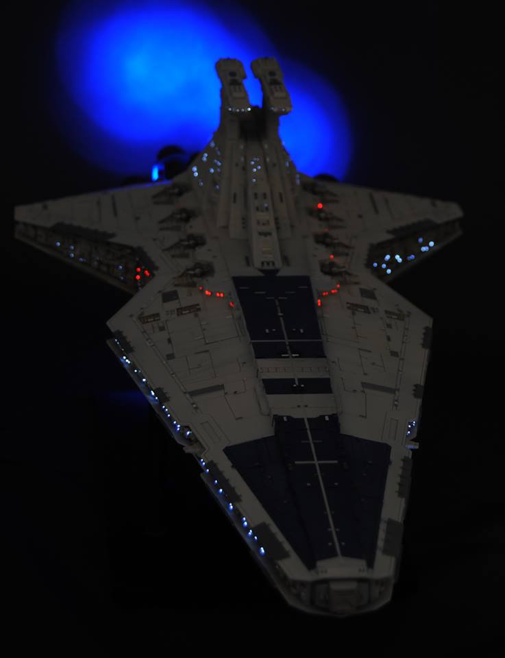 The Rebel Factory: IMPERIAL STAR DESTROYER VENATOR CLASS 501ST LEGION