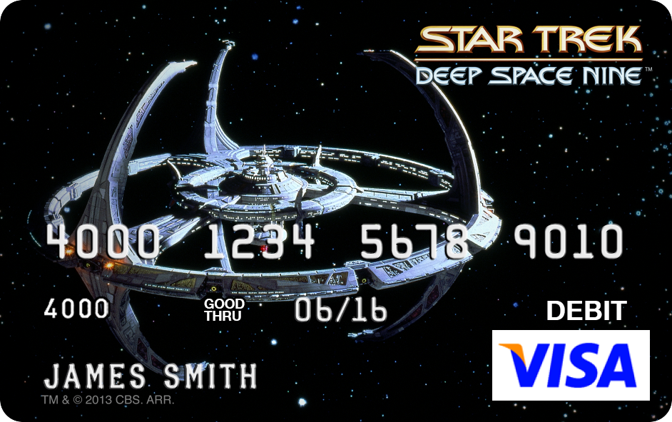 The Trek Collective: New Star Trek debit cards