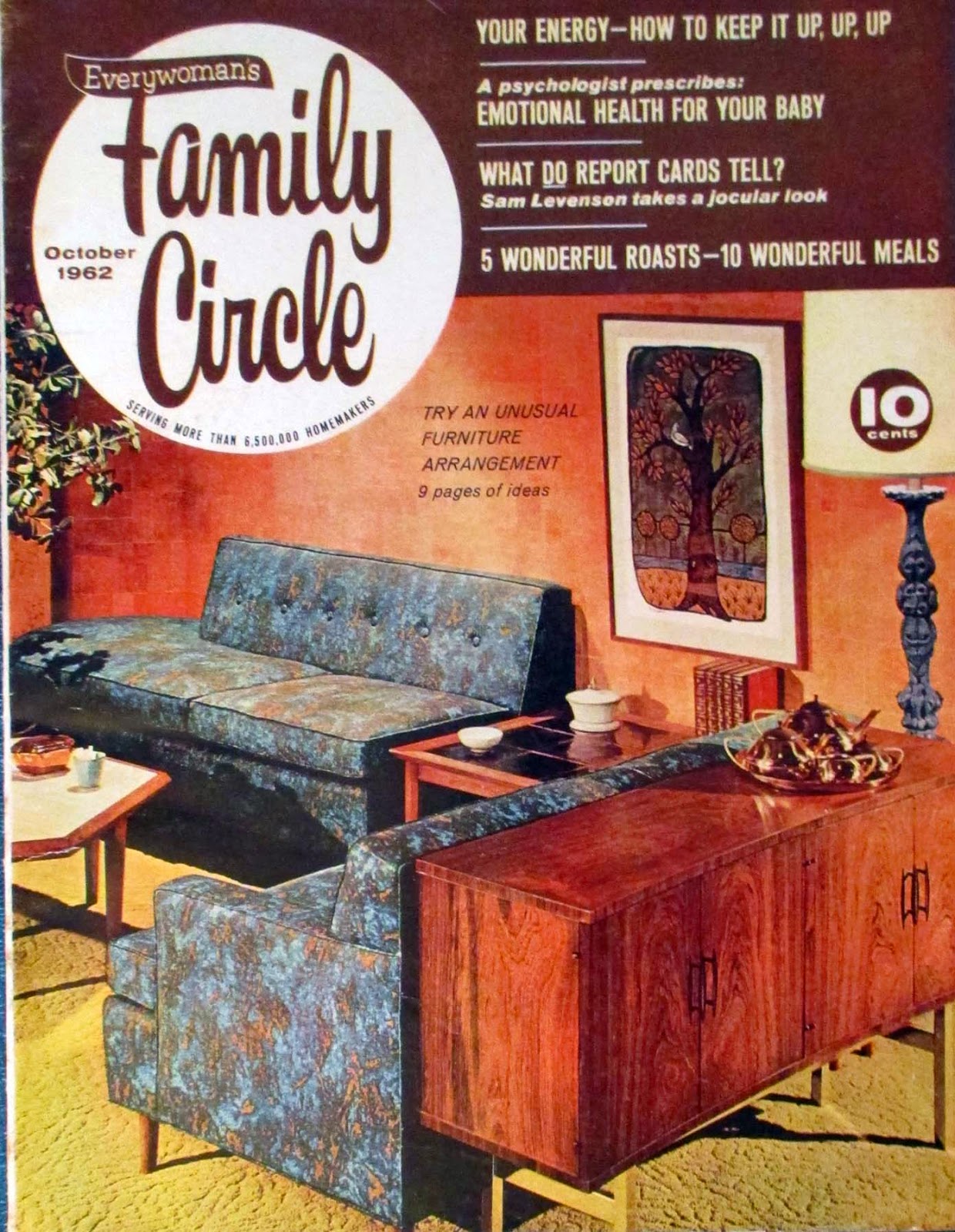 The Literate Quilter: October 1962 Home Decorating: When Turquoise Was ...