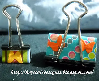 Krystal's Designs: Clips Decorados - Silvana