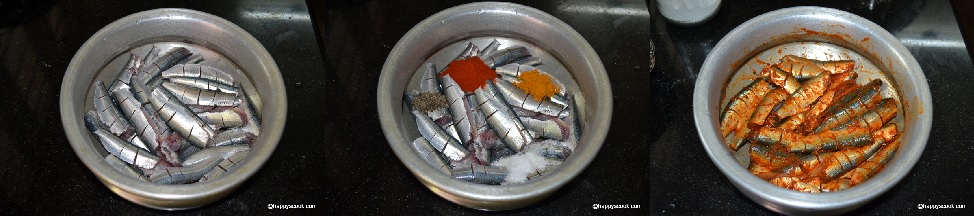 Chala Meen Fry Recipe | Mathi Meen Varuval | Indian style Sardines Fish ...