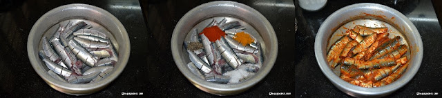 Chala Meen Fry Recipe | Mathi Meen Varuval | Indian style Sardines Fish ...