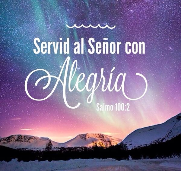 Vida En El Espíritu: ALEGRÍA EN EL SERVICIO