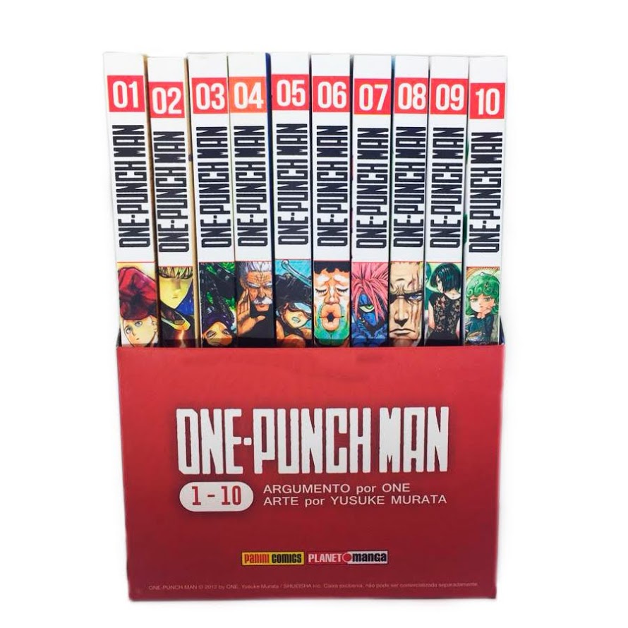 Panini lança box de One-Punch Man com as dez primeiras edições - supervault