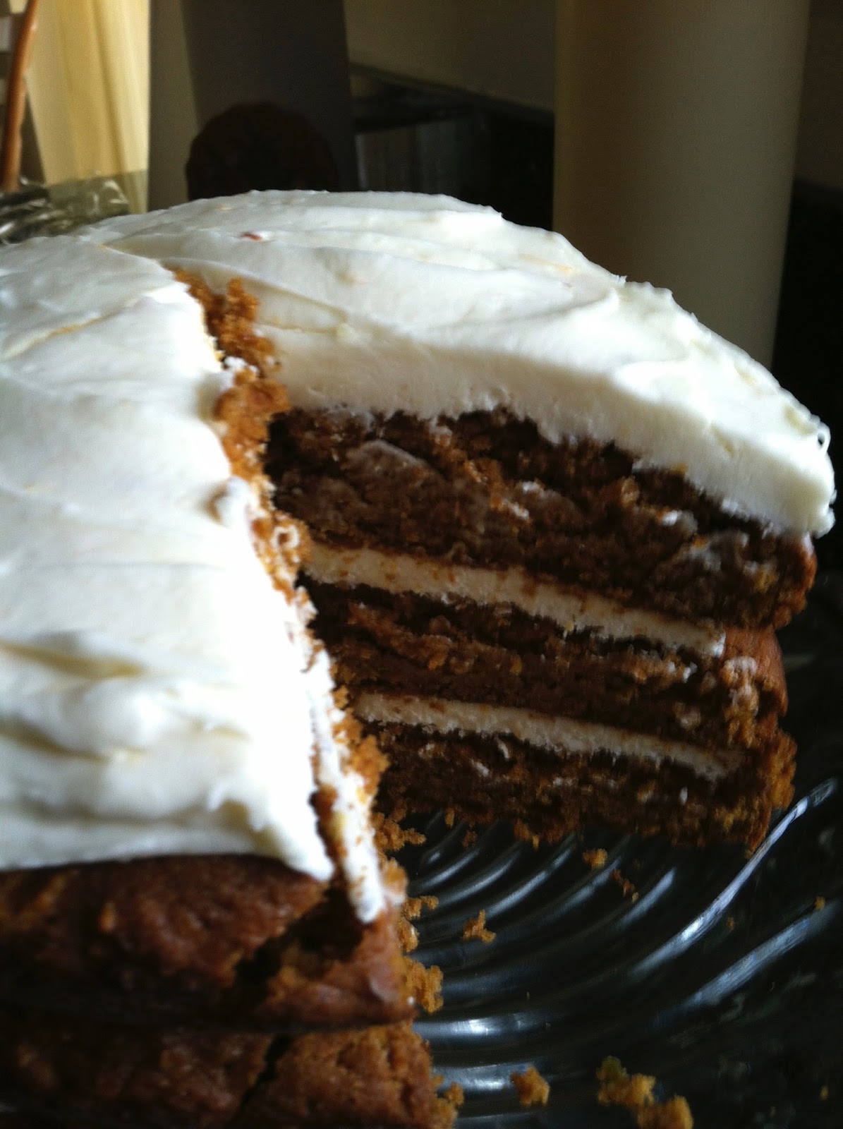 Cloudberry Carrot Cake with Cloudberry Cream Cheese Frosting - Recipe
