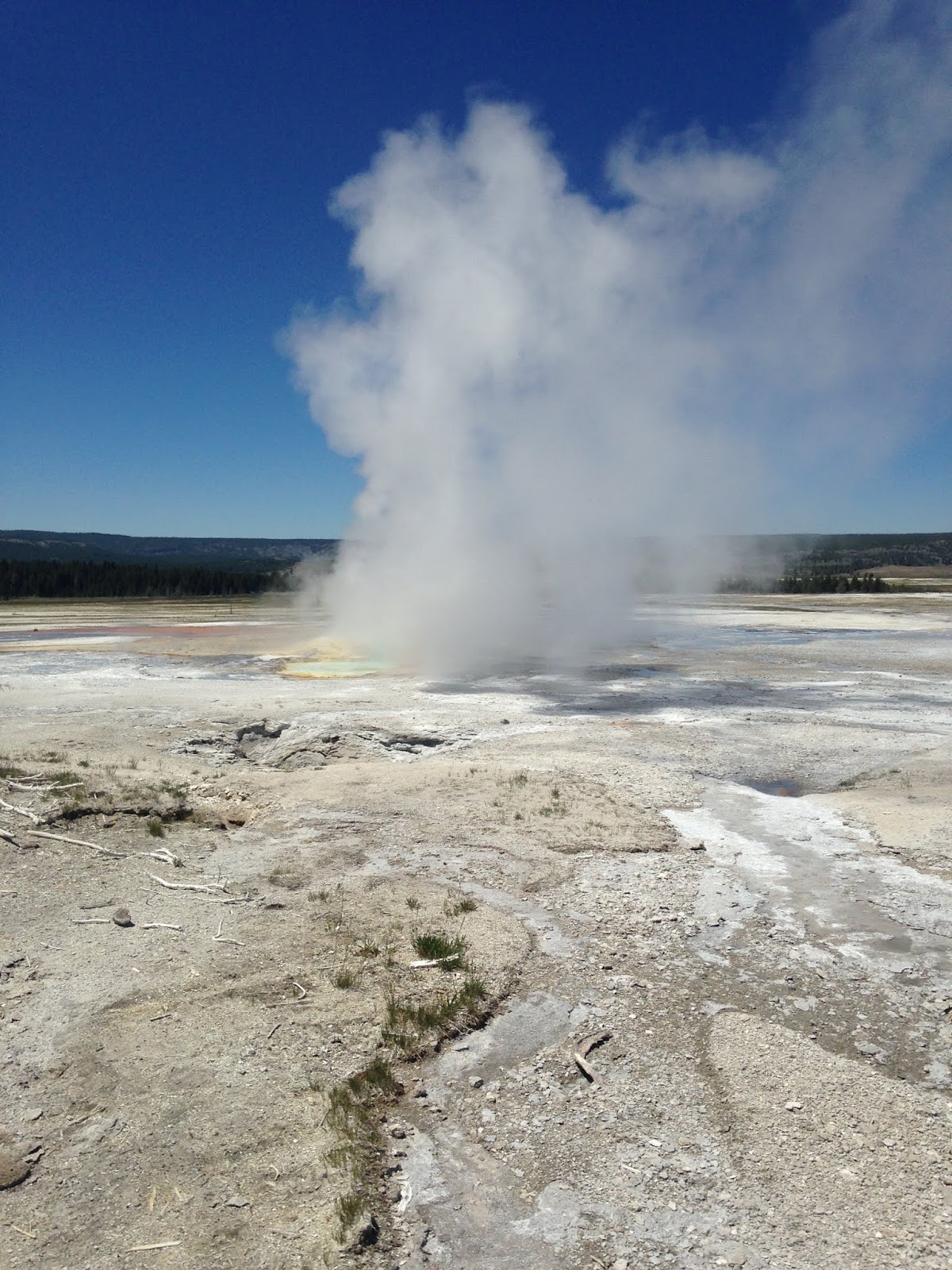 Grand Loop Road of Yellowstone National Park