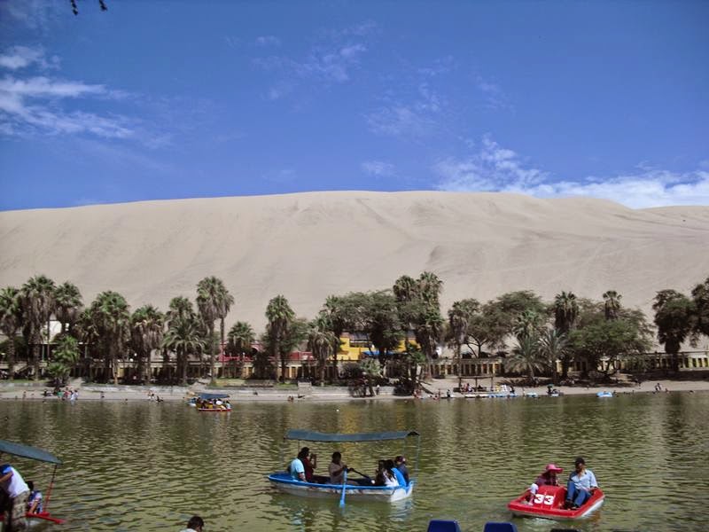 Huacachina Oasis in Peru