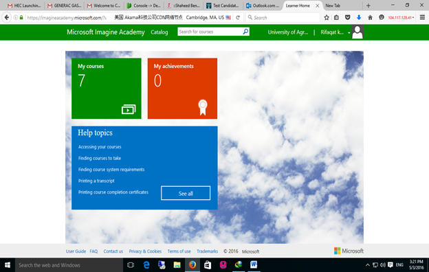 Registration Guide for MOS Certifications 2016 - LMS Help