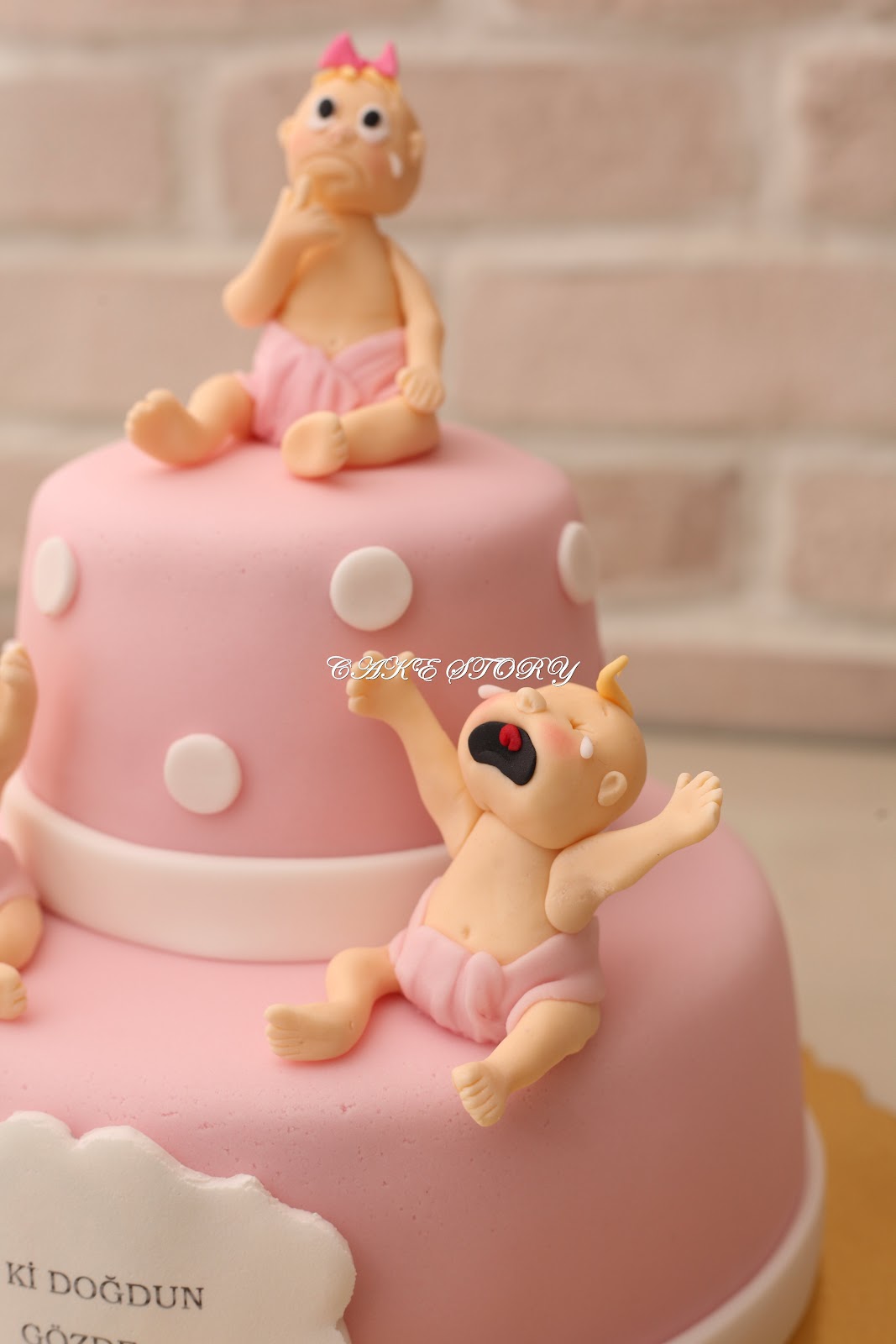 Cake Story: CRYING BABIES BIRTHDAY CAKE