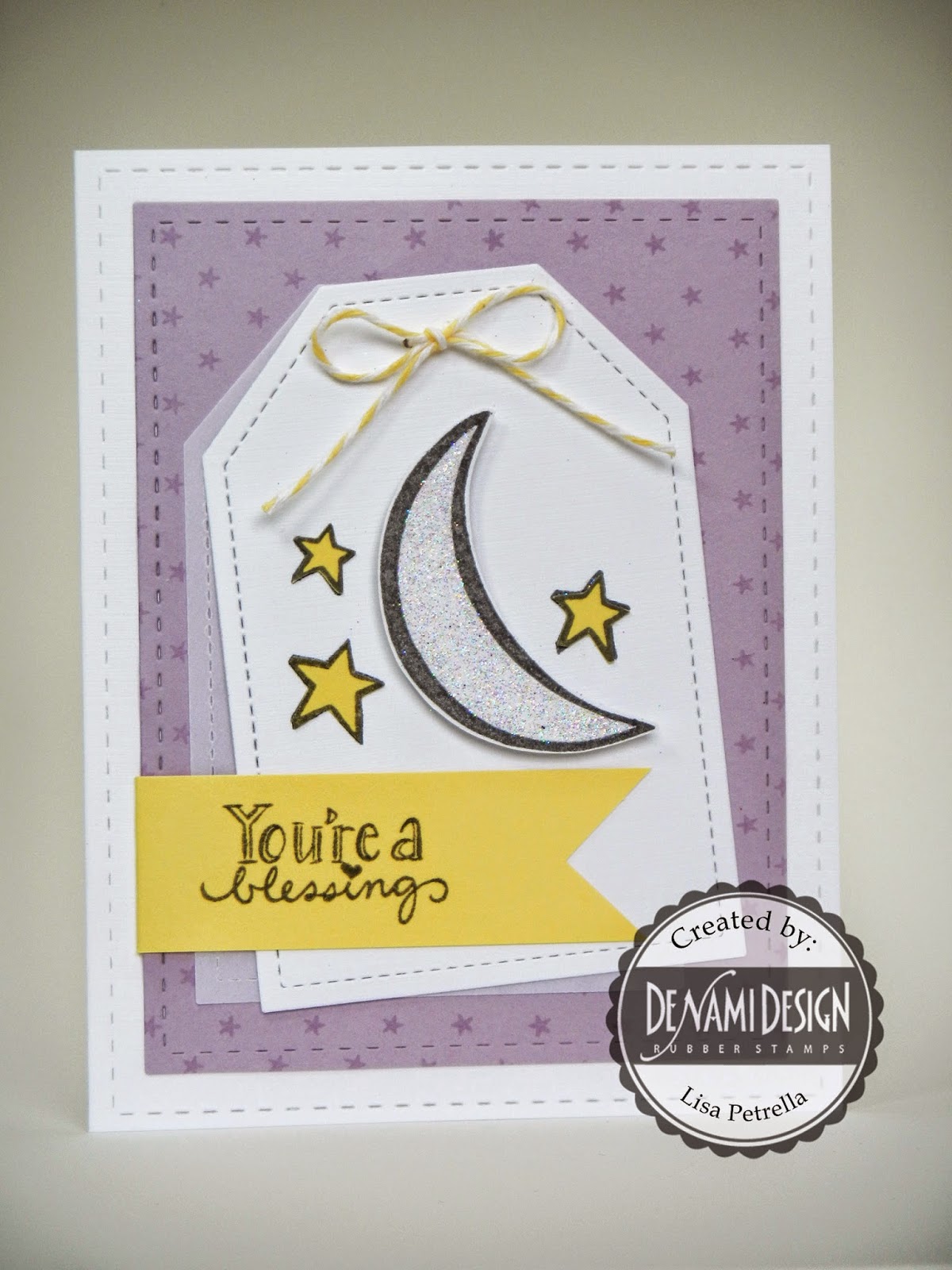 DeNami Design Blog: You're a Blessing Card