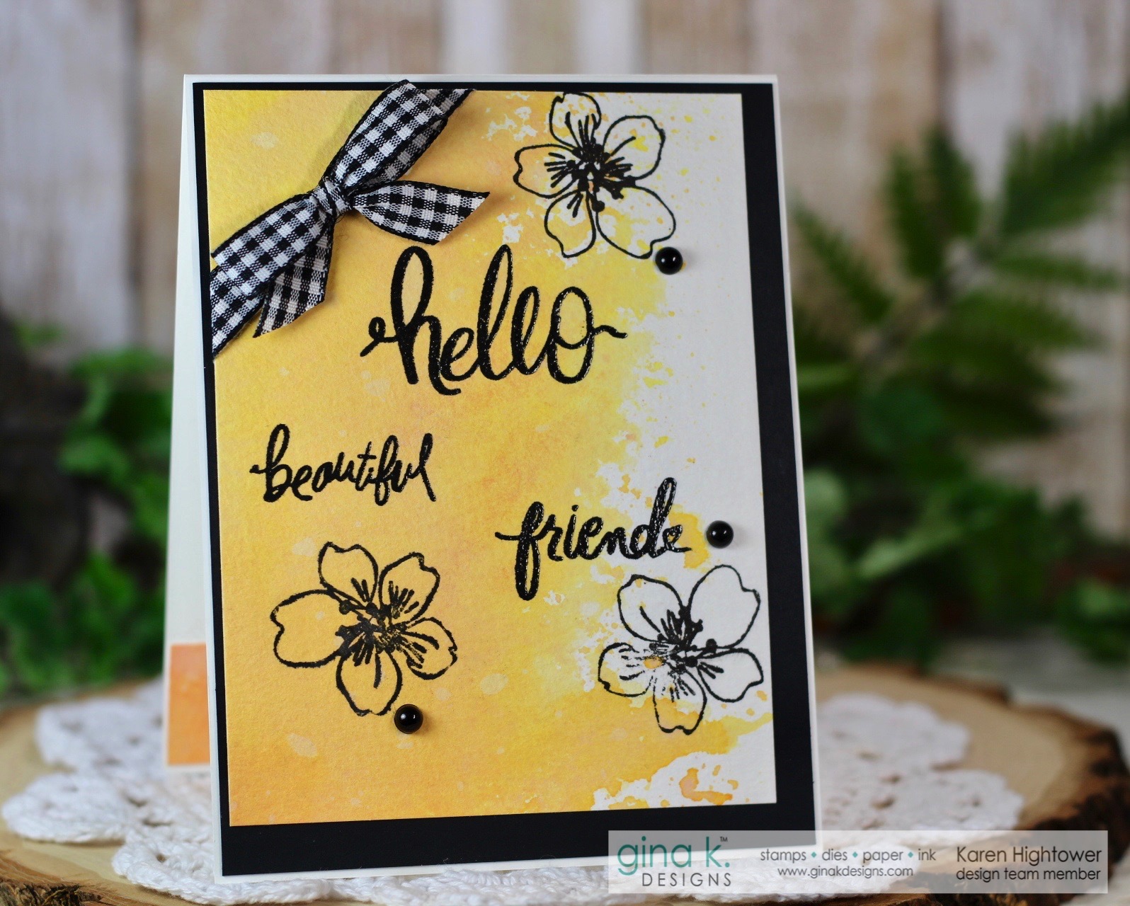 Karen's Creative Mess*******: Gina K. Designs Cards from March Release ...