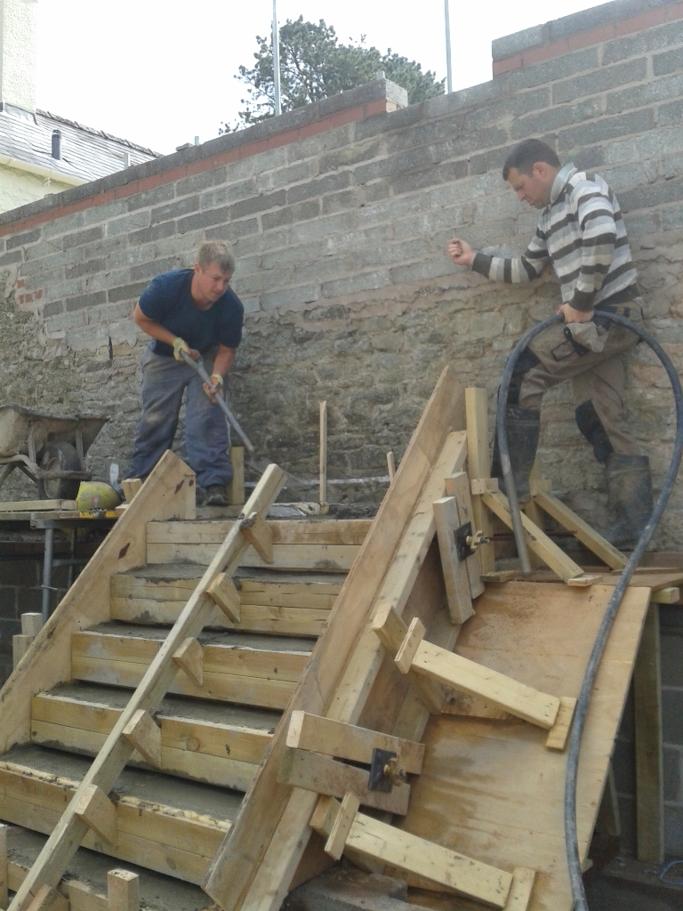 Sawdust In My Socks: Shuttering Steps