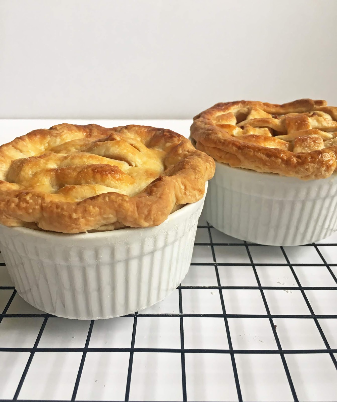 Mini Apple Pies for Two - Batter in the Bowl
