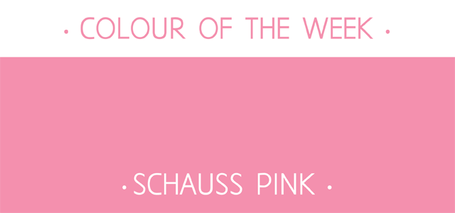 Rosie Simons Graphic and Surface Design: Colour of the Week: Schauss Pink