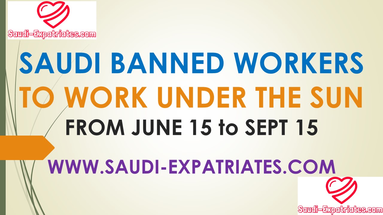 WORKERS BANNED FROM WORK UNDER THE SUN