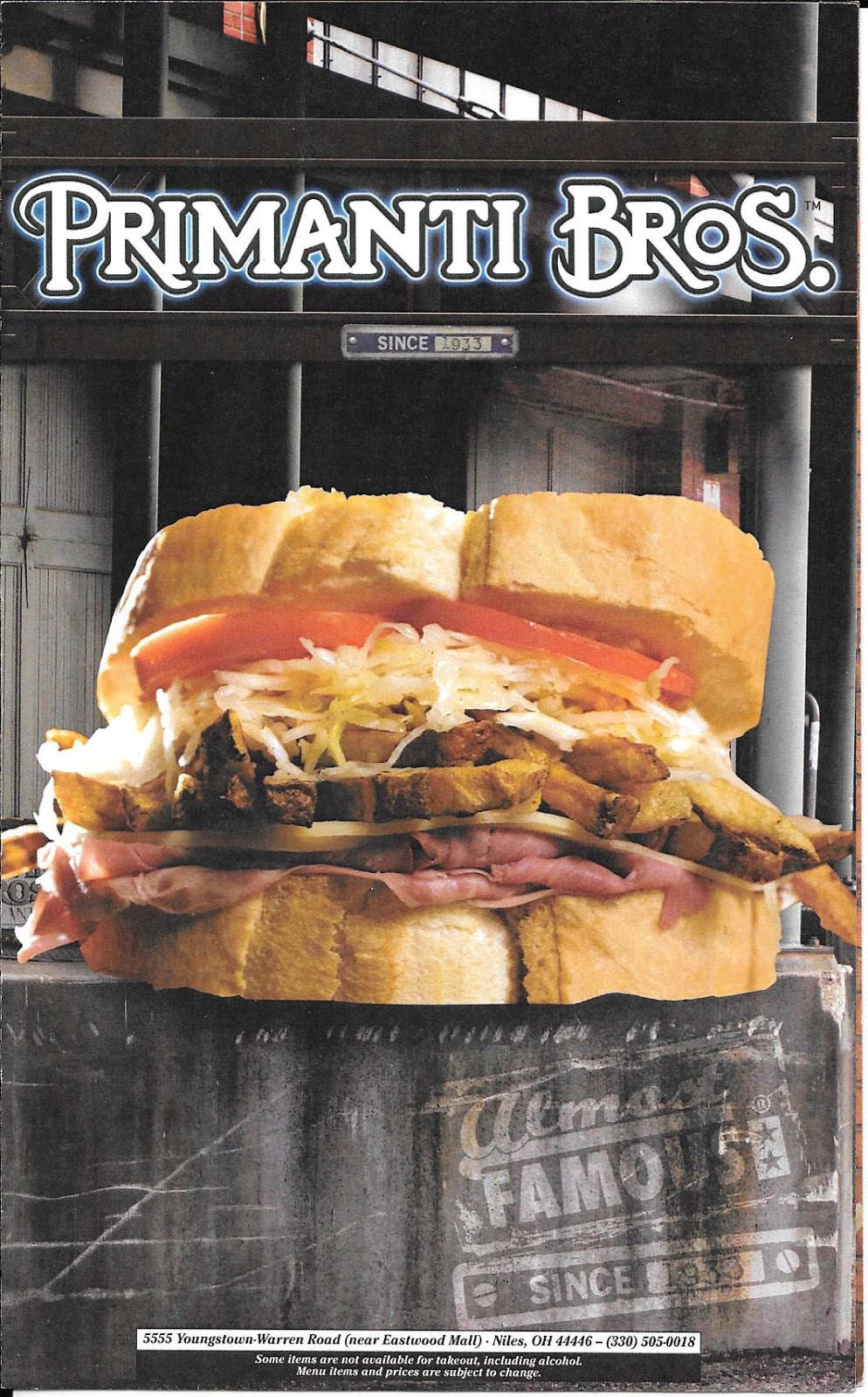 Life in Niles: Primanti Bros.