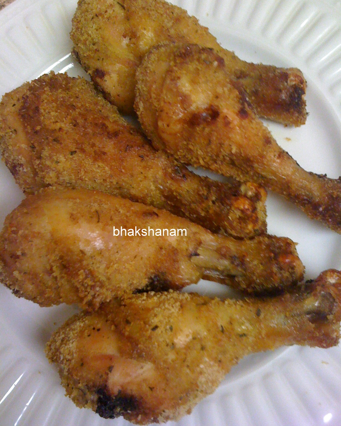 Food - The Ultimate Source of Energy: Oven fried Chicken Legs