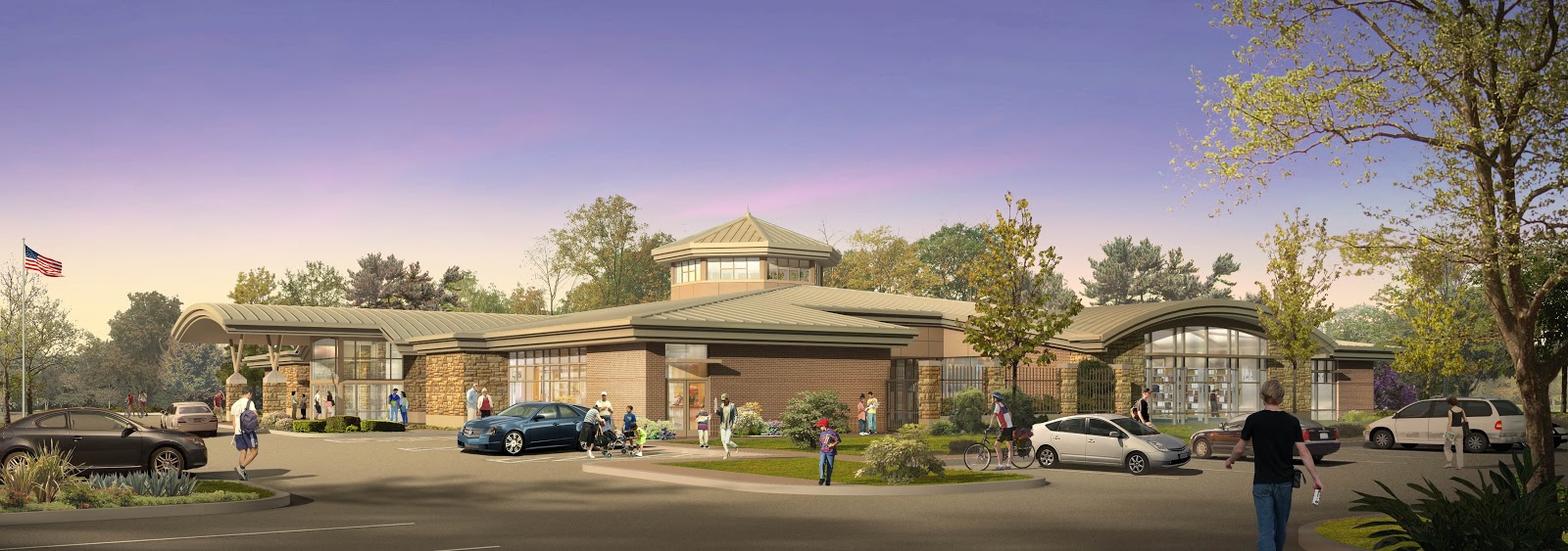 W2A Design Group News: Parkland Community Library Gets Bigger Site
