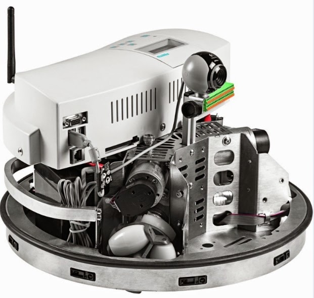 Mengenal Robotino untuk lomba mobile robot LKS SMK ~ Belajar Robot