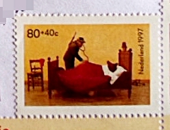 Mail Adventures: Chairs on Stamps
