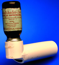 Asthma History: 1900-current: The evolution of asthma rescue medicine