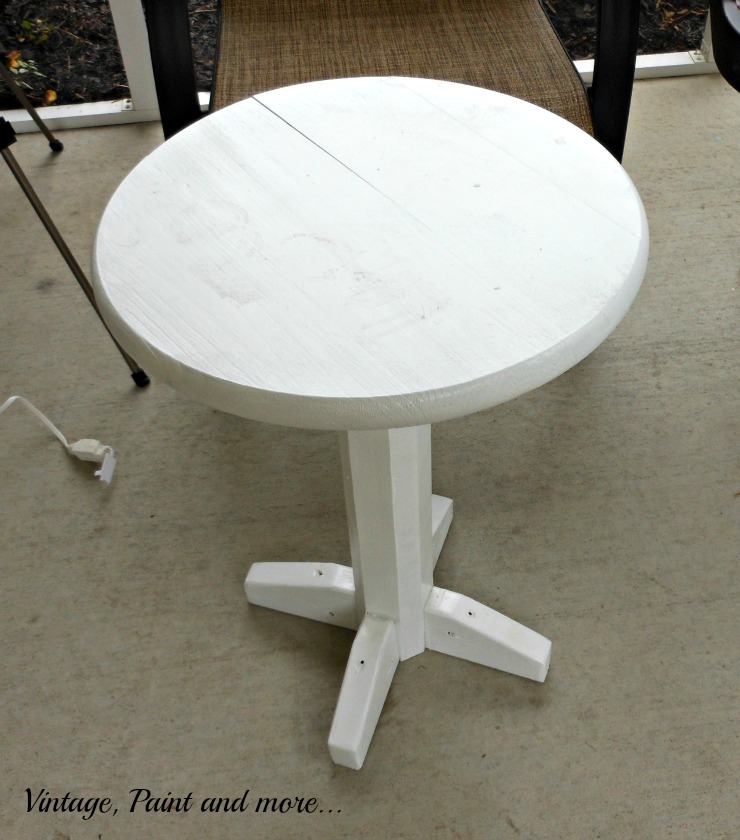 Twine Wrapped Table | Vintage, Paint and more...