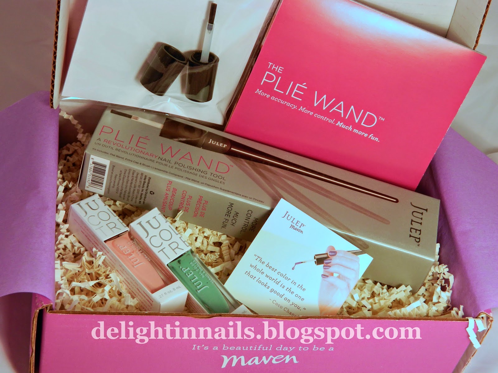 Delight In Nails: Julep May It Girl Box + Plie Wand Review