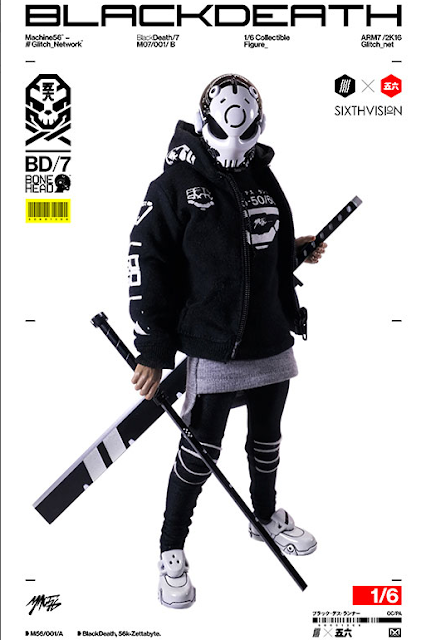 toyhaven: Preview Glitch Network X Machine56 1/6th scale Bonehead ...