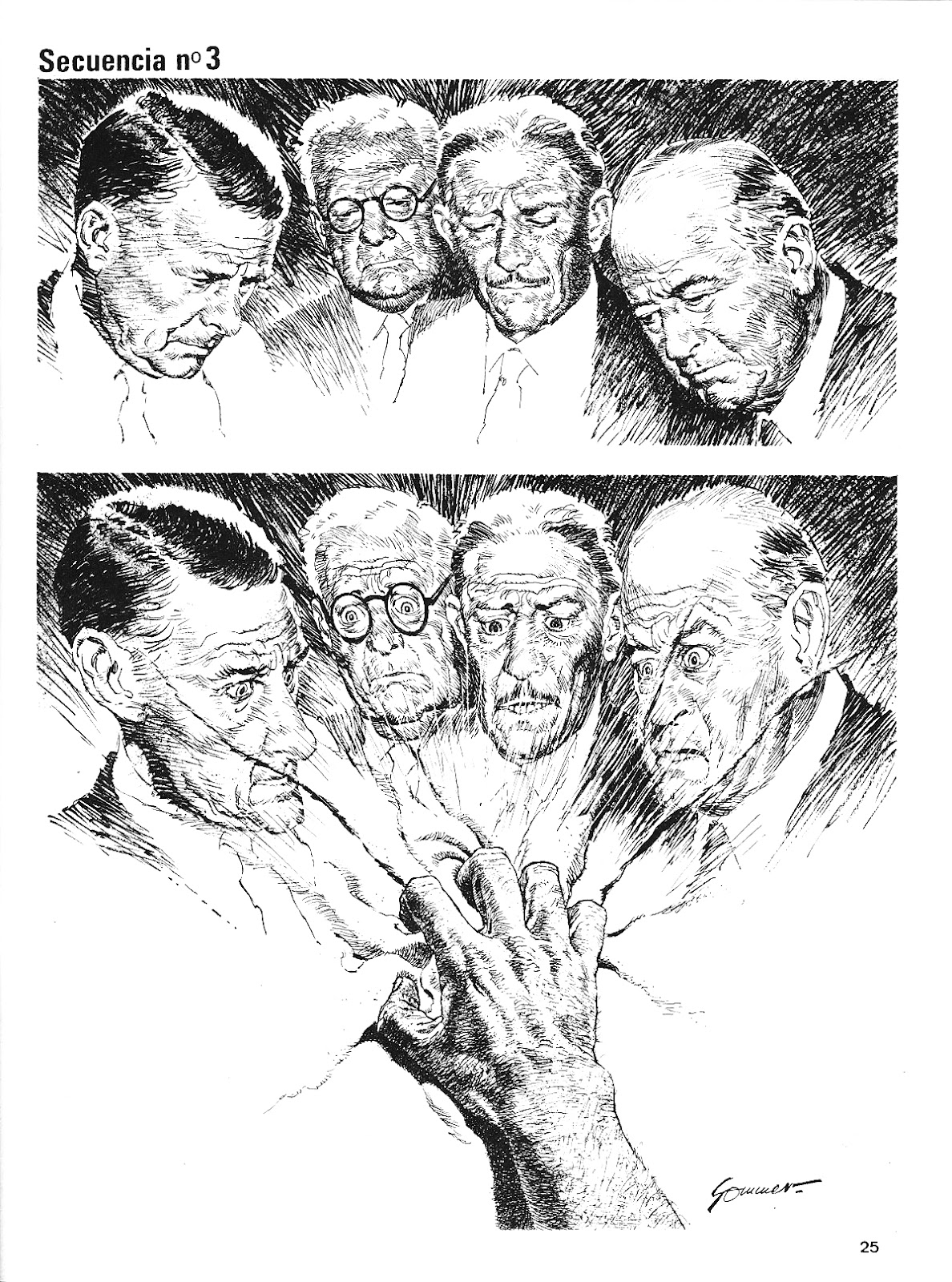 Abstract Comics: The Blog: 1981 abstract/experimental comics by Manfred Sommer