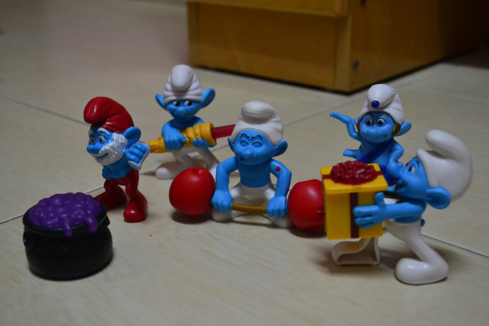Totally Toys: The Smurfs Happy Meal Toys