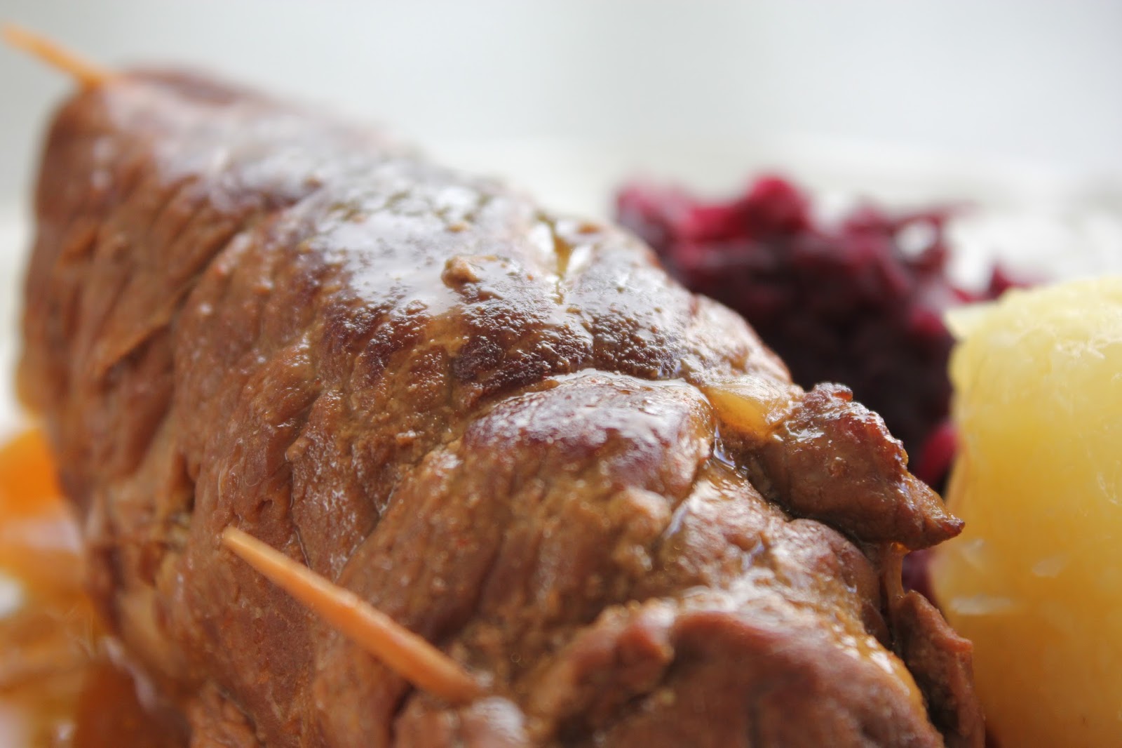 The Orange Taste: Rinderroulade