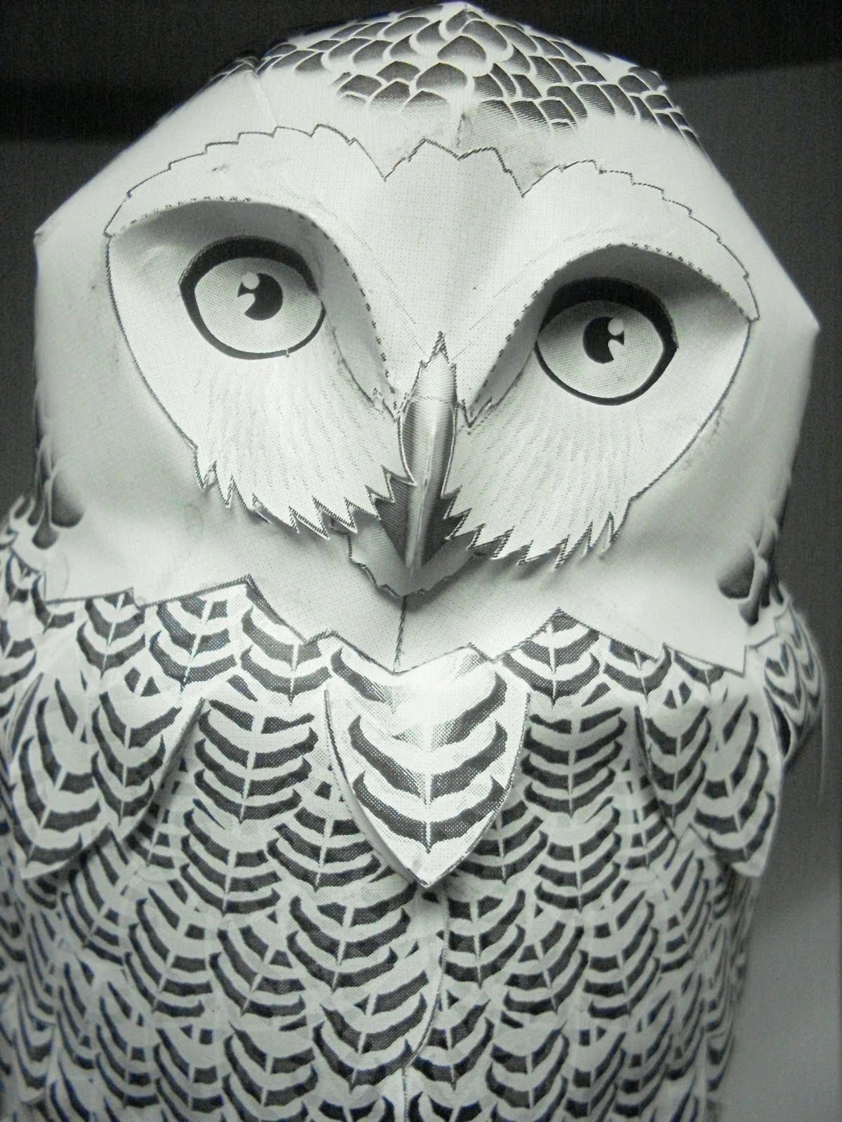 BLOG DO VÉIO ARTE EM PAPEL - PAPER MODEL E PAPER CRAFT: Coruja Femea
