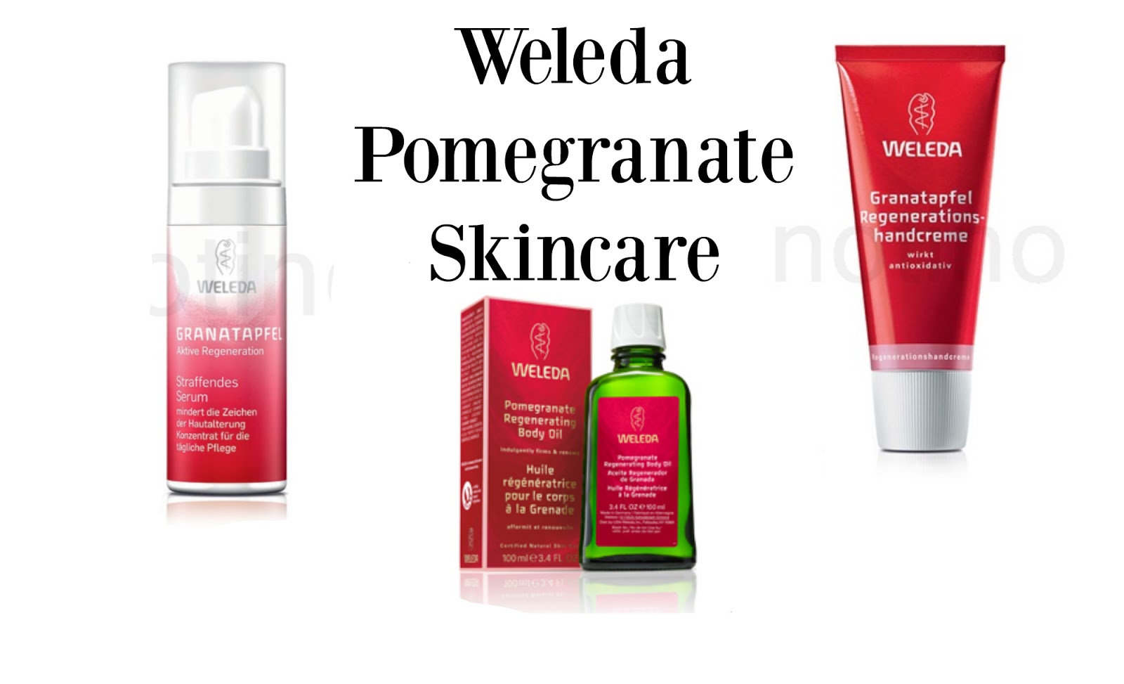 The Weleda Pomegranate Range | AD - Chloe, xo