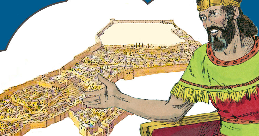 God Helped Solomon Build the Temple