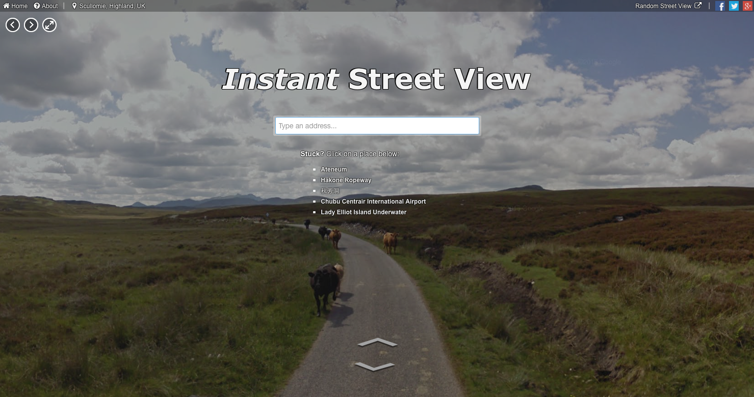 IT EXPERT: GOOGLE STREET VIEW