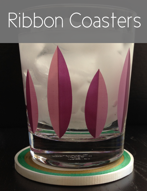 Dare to DIY: DIY Tutorial: Ribbon Coasters