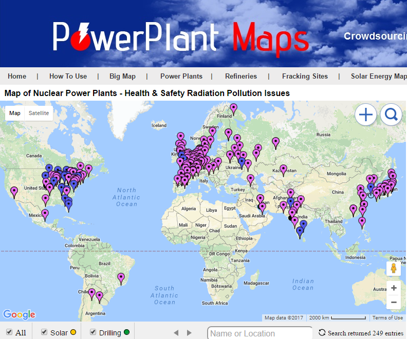 Map Of Nuclear Power Plants Worldwide map-of-nuclear-power-plants-worldwide