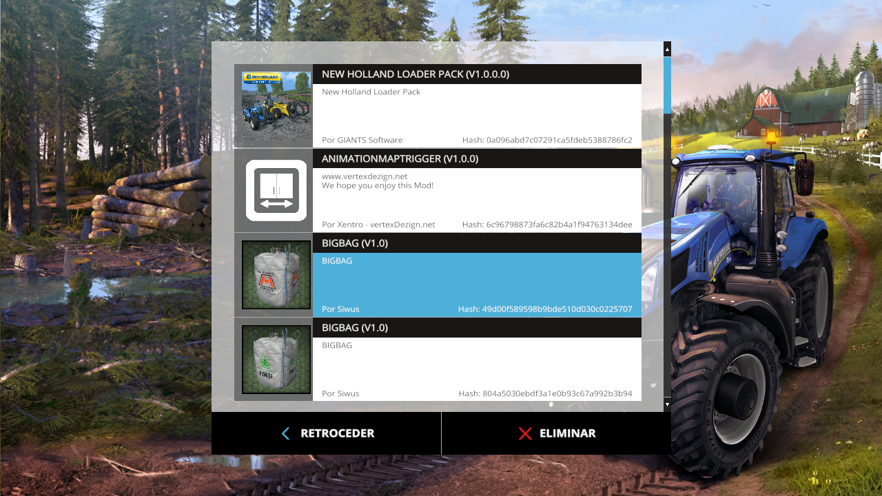 Bruto, rustico e sistemático Games: Pack de mods para o FS 15