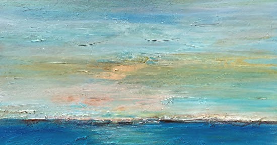 Contemporary Artists of California: Abstract Seascape Painting ...