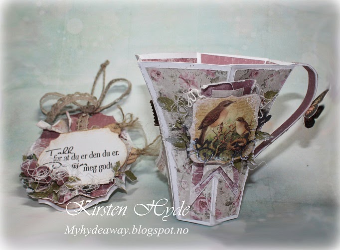 My Craft and Garden Tales: A spring surprise mug with a gift tag
