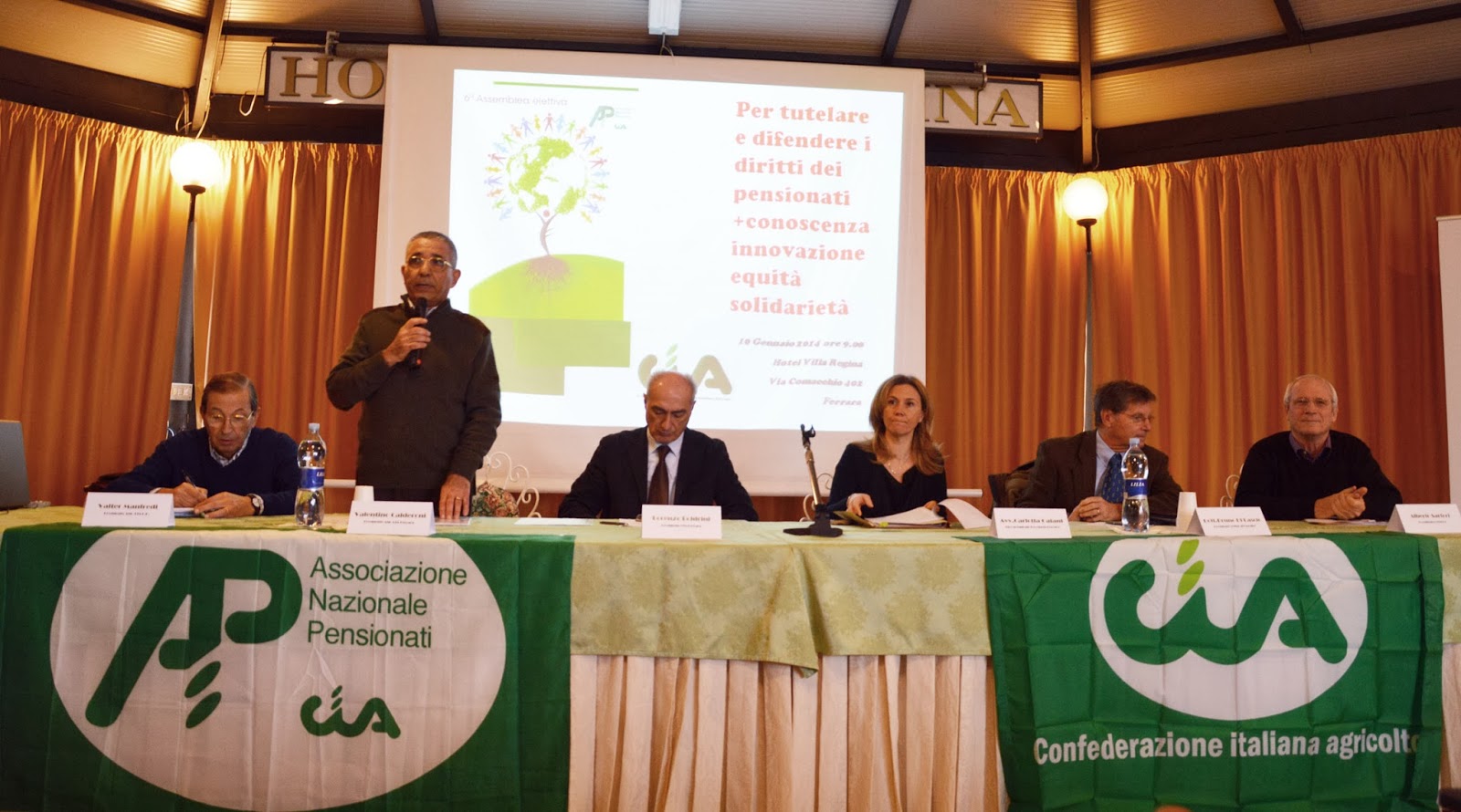 CIA FERRARA: VALENTINO CALDERONI CONFERMATO PRESIDENTE DI ANP