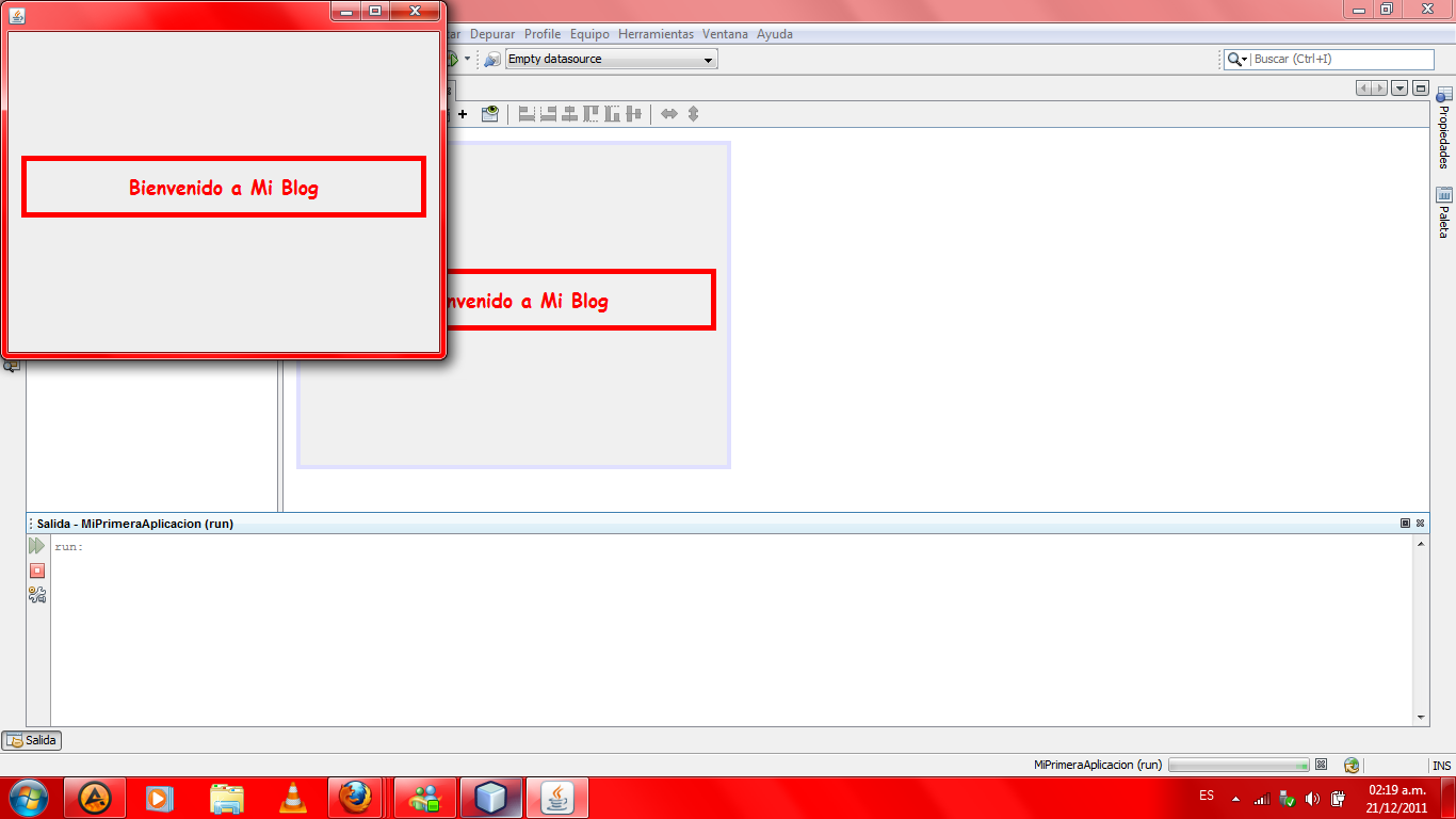 Desarrollador de Java - IDE Netbeans: Creación de un JFrame