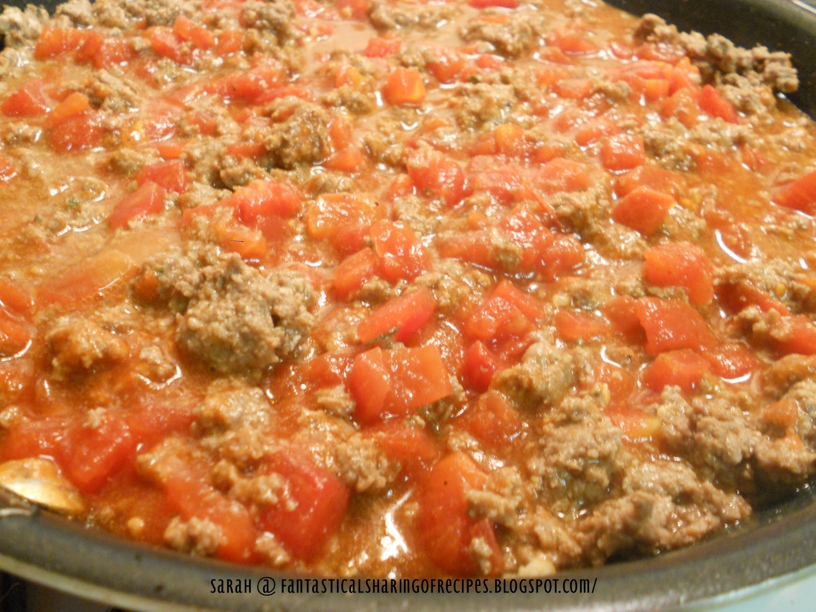 Fantastical Sharing of Recipes: Ranch Style Spaghetti