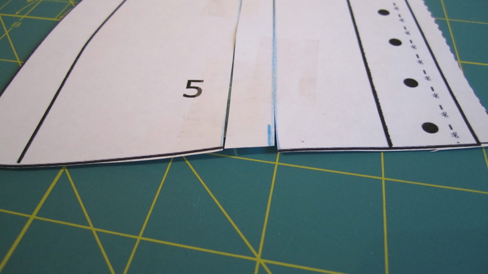 A Few Threads Loose: Ooh la la Pin Up Sew-Along... Grading Your Pattern Up Or Down.