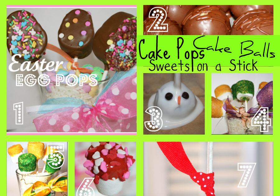 SusieQTpies Cafe: Cake Pops, Cake Balls and Pinterest Blog Hop