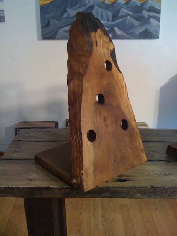 driftedge woodworking: Live edge walnut wine racks. $95.00 each.