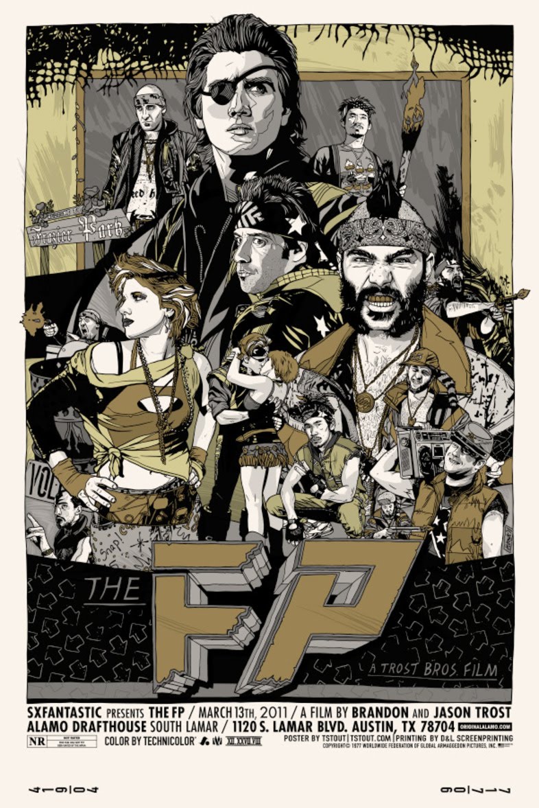 INSIDE THE ROCK POSTER FRAME BLOG: Tyler Stout The FP Movie poster