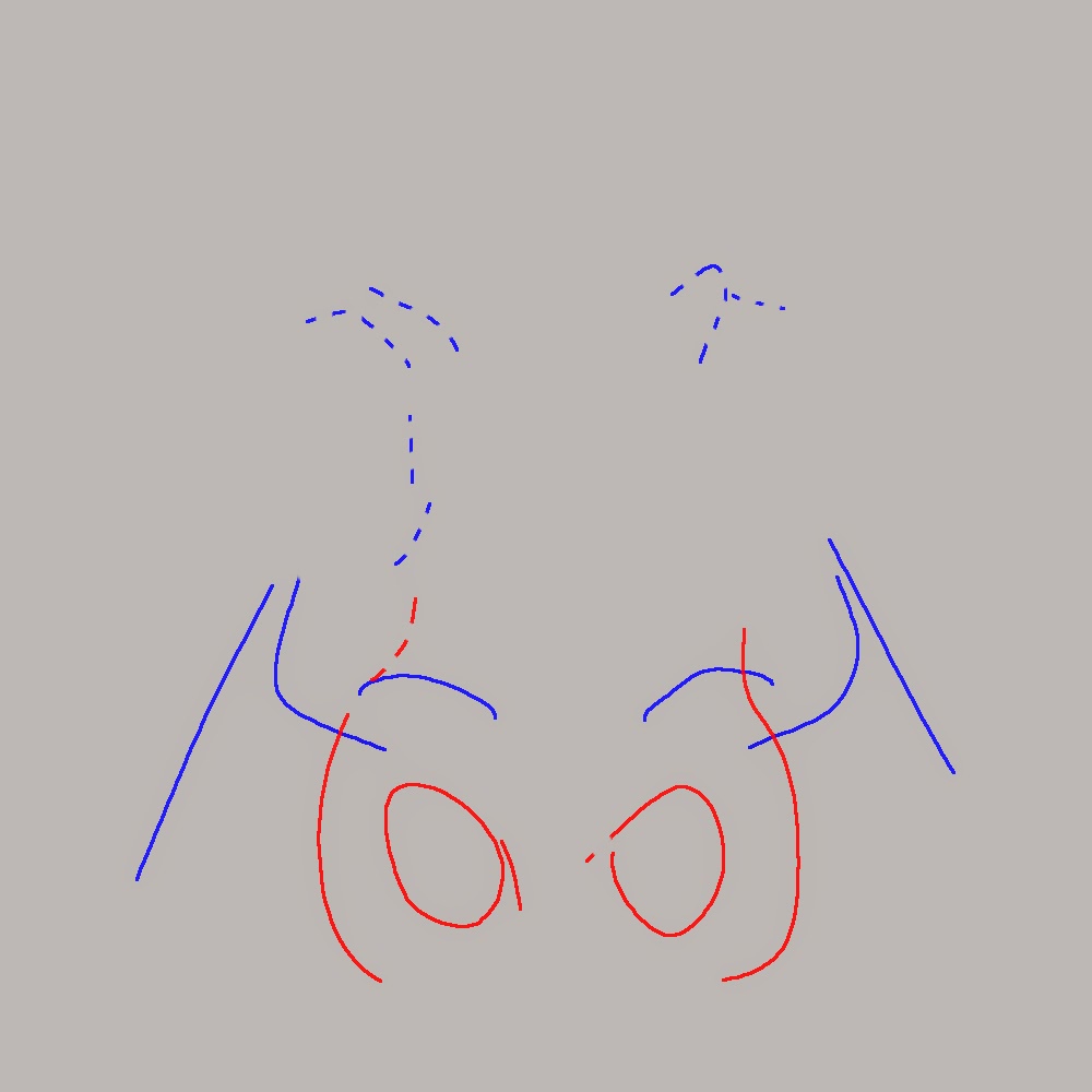 facial references for animation: nose movement [outline]