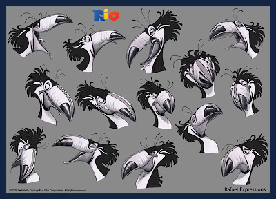 Living Lines Library: Rio (2011) - Character Design
